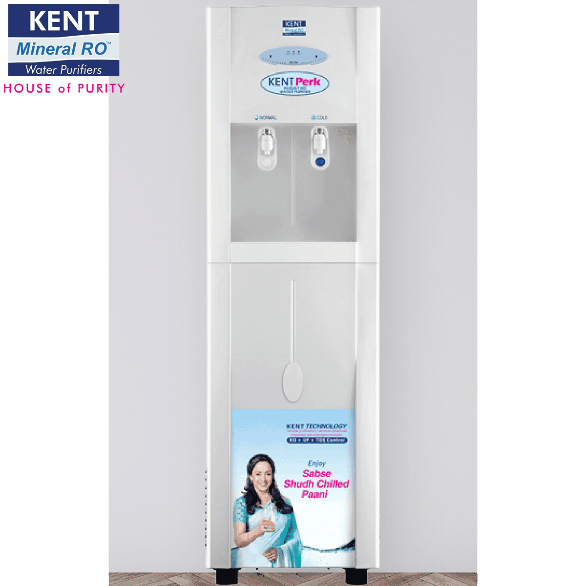 Kent Perk Hot & Cold RO Water Purifier with Dispenser | Daraz.com.np