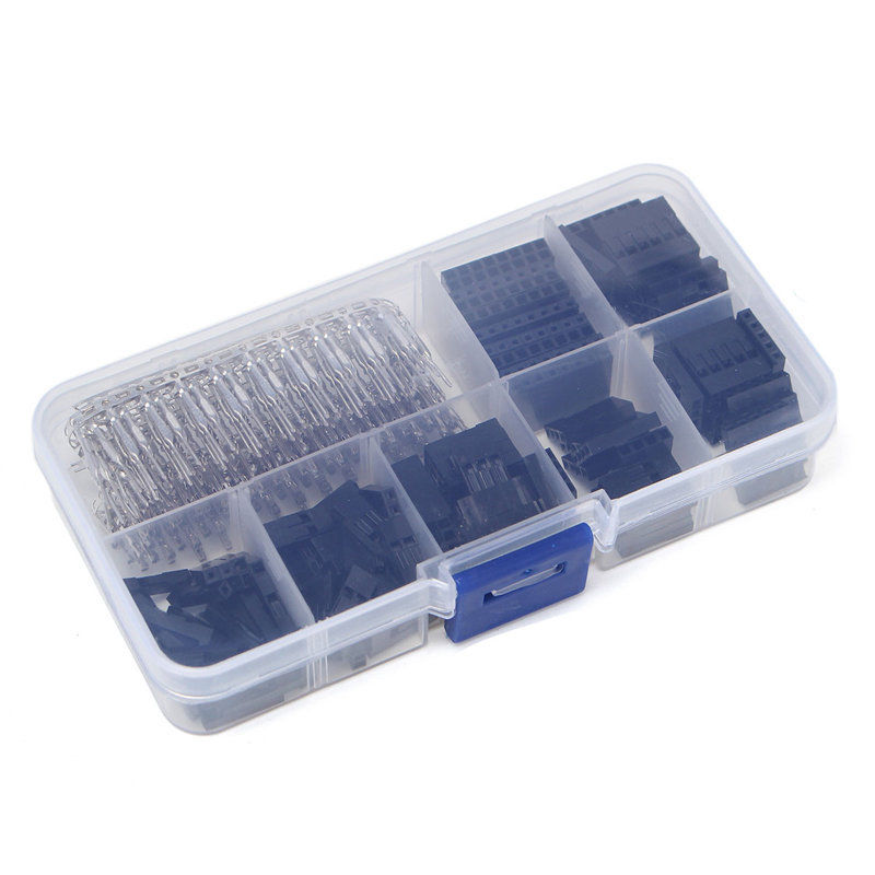 310pcs 2.54mm Male+Female Wire Jumper And Header Connector Housing Kit ...