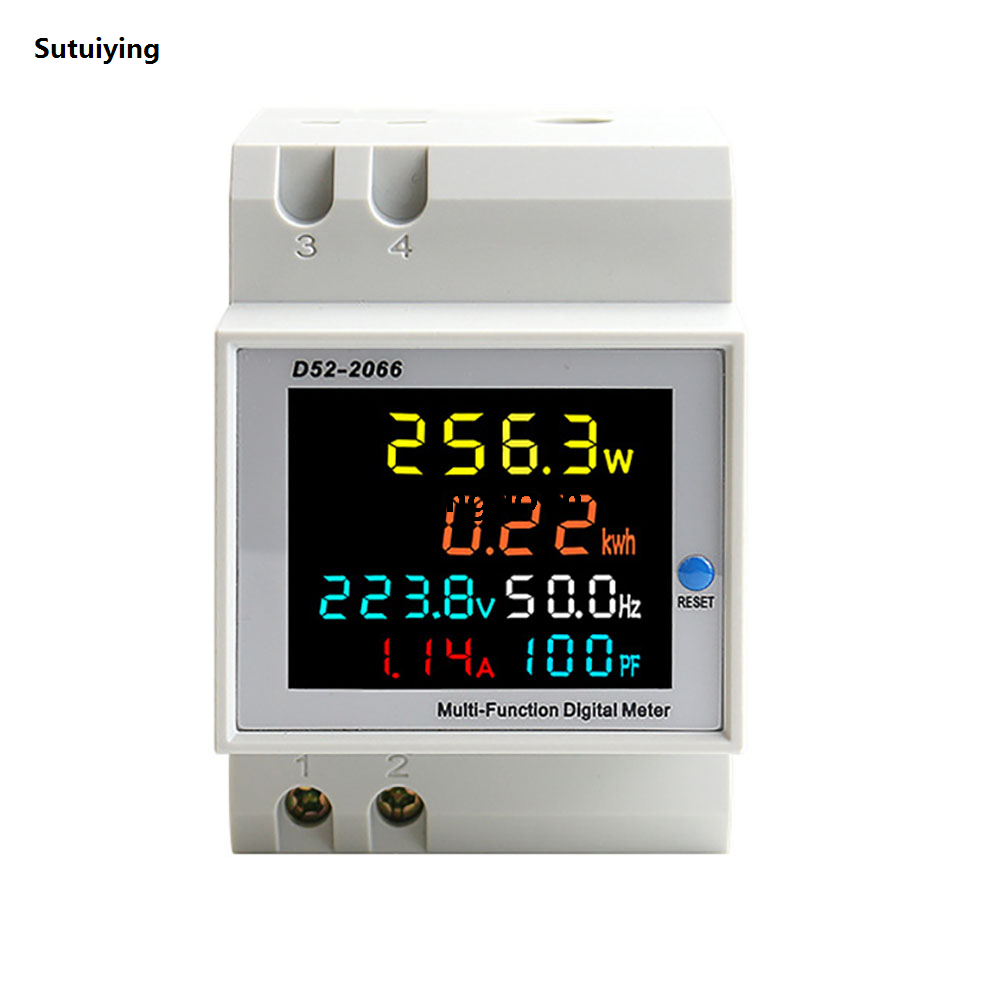 Linguolin Sutuiying 6IN1 Din Rail AC Monitor 110V 220V 380V 100A ...