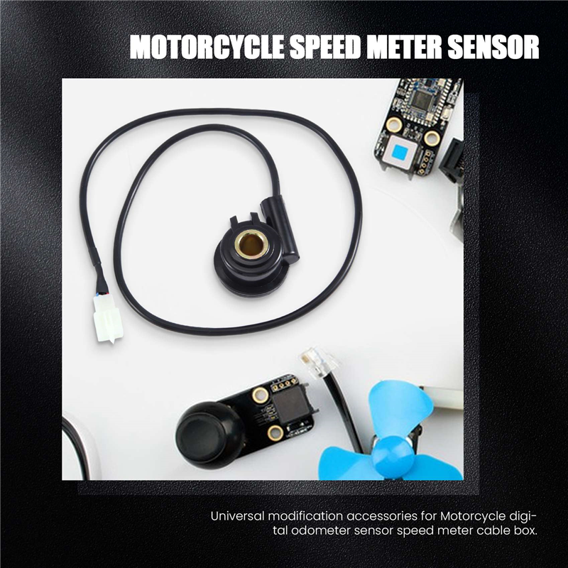 Motorcycle Digital Odometer Speedometer 3-Wire Sensor Cable Assembly ...