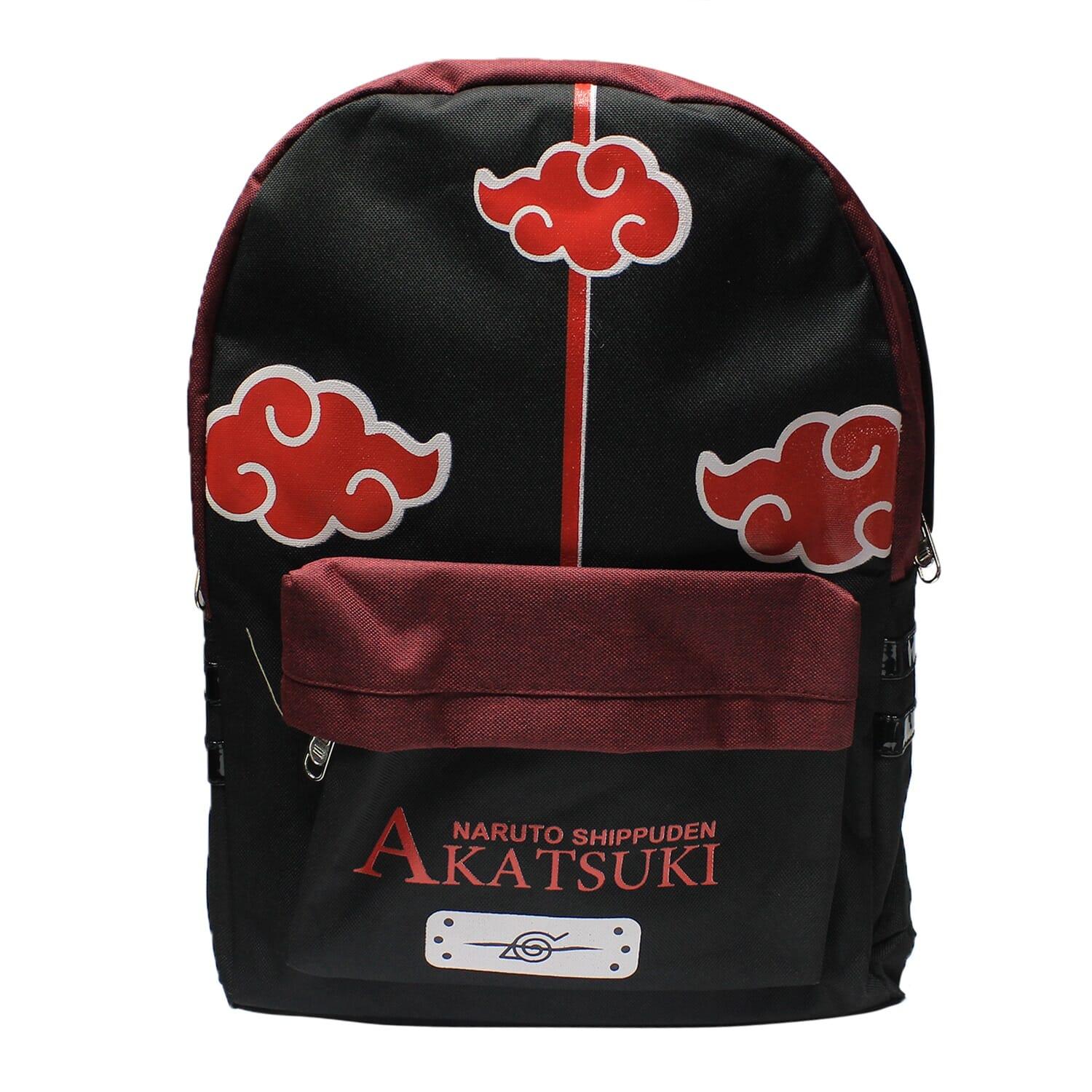 Akatsuki Naruto Shippuden Unisex Backpack - Bags | Anime Bag | Bags For ...
