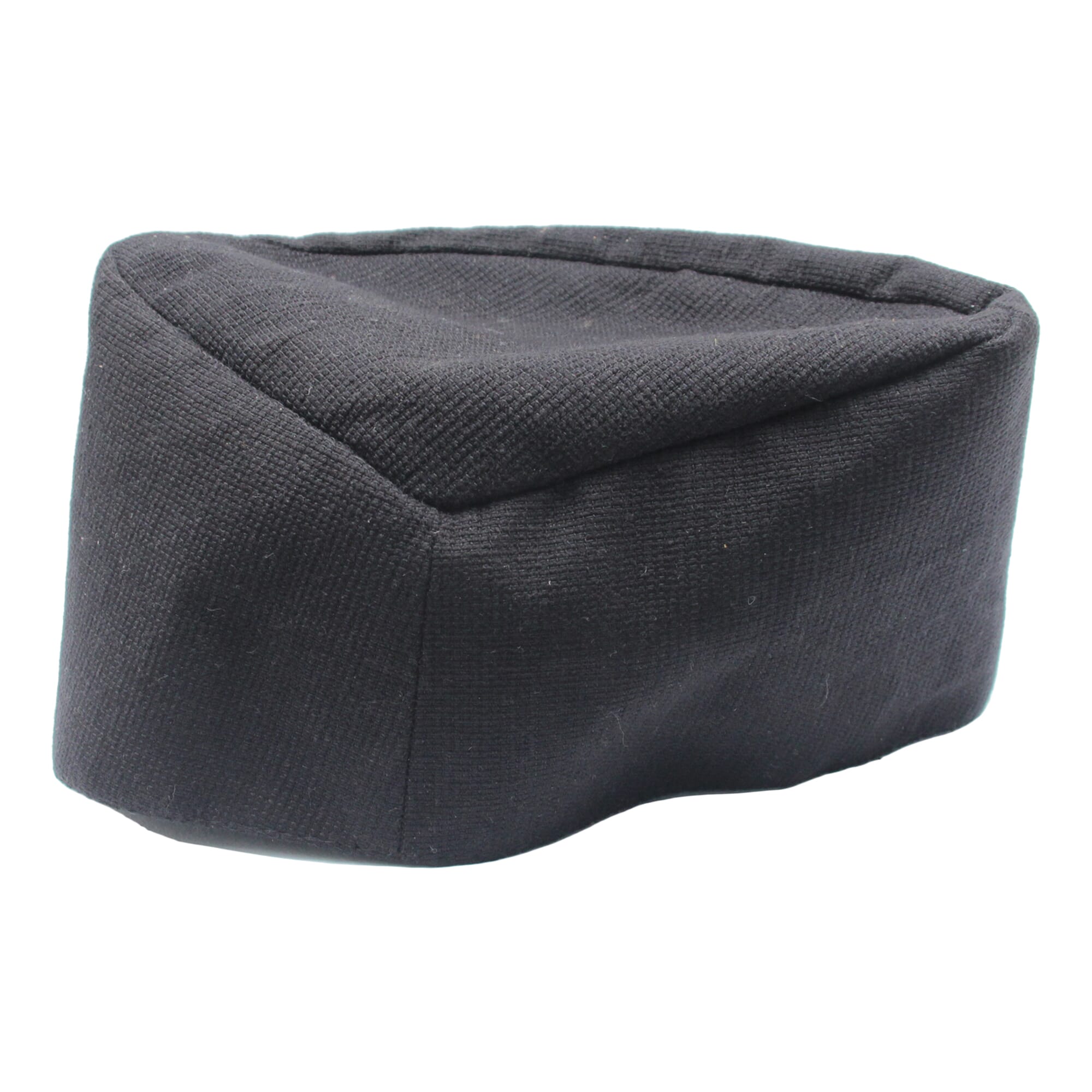 Plain Black Color Dhaka Topi For Men "22" | Daraz.com.np