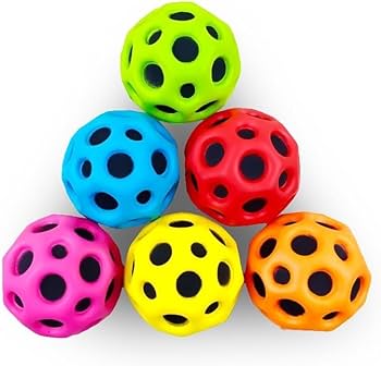 Super Bouncing Moon Crater Texture Fidget Ball Bounce Ball Anti Stress ...