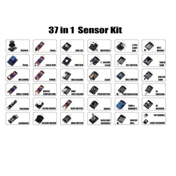 Arduino Sensor Kit 37 in 1 | Daraz.com.np