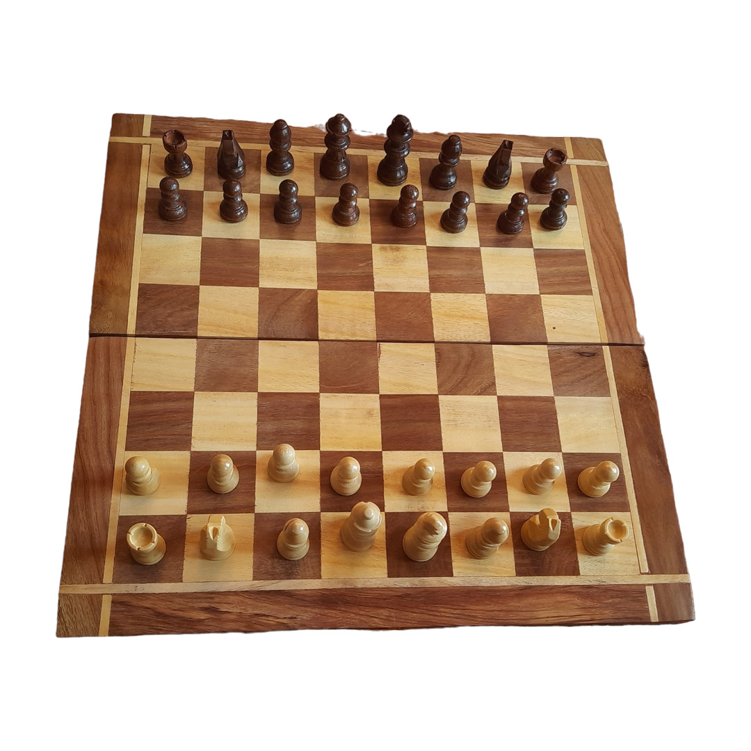 Normal Wooden Chess Board Game 12 Inches | Daraz.com.np