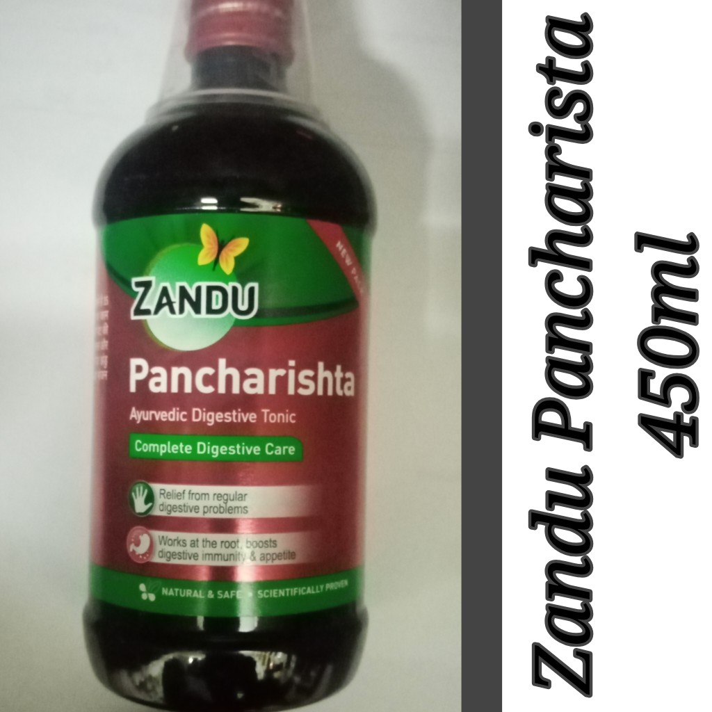 Zandu Pancharishta | Ayurvedic Tonic for Digestion, Acidity / 450ml ...