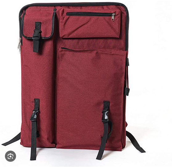 ProArt Portfolio Bag Backpack - Outdoors Artist Art Supply Sketch Board ...