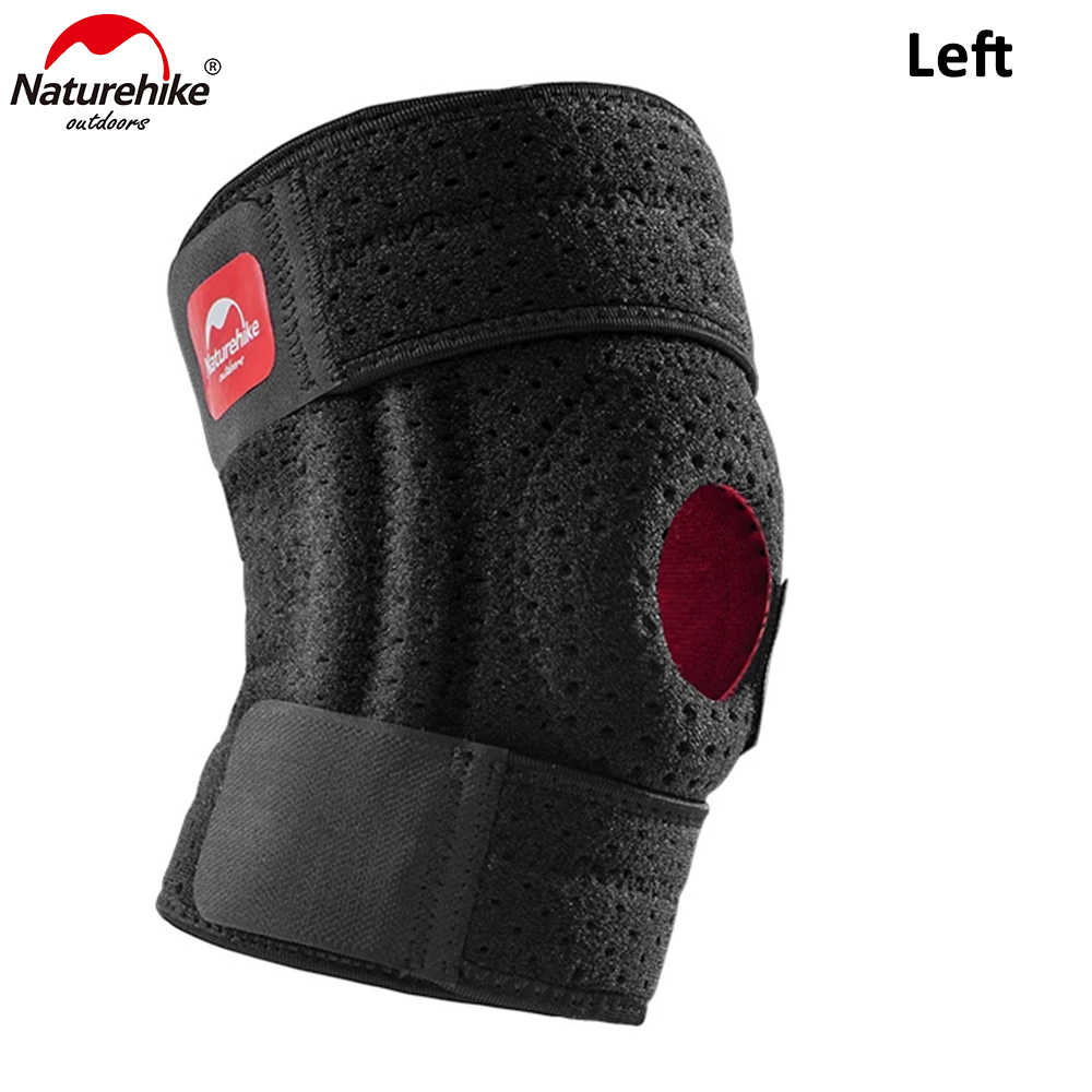 Naturehike NH20HJ008 Spring Steel Stays Open Patella Knee Brace Support ...