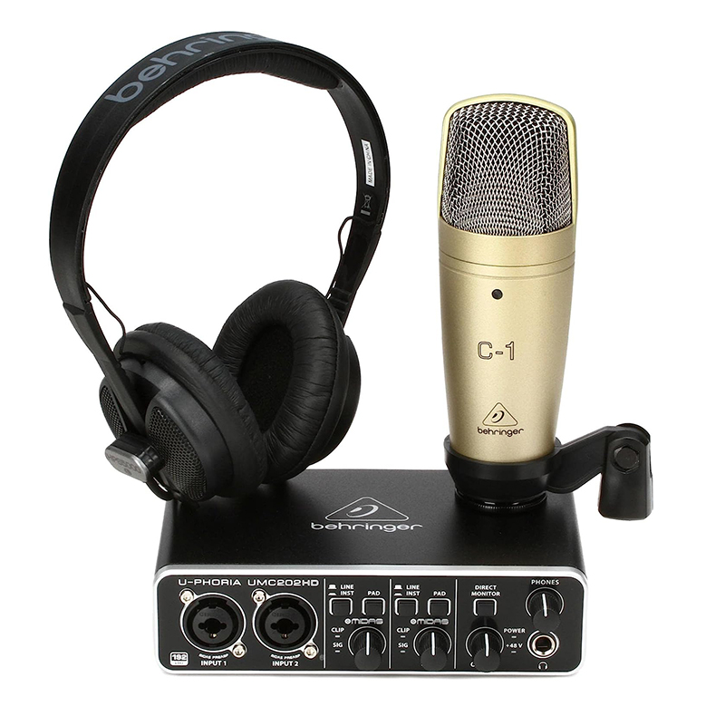 Behringer U-PHORIA Studio Pro Complete Recording Bundle | Daraz.com.np