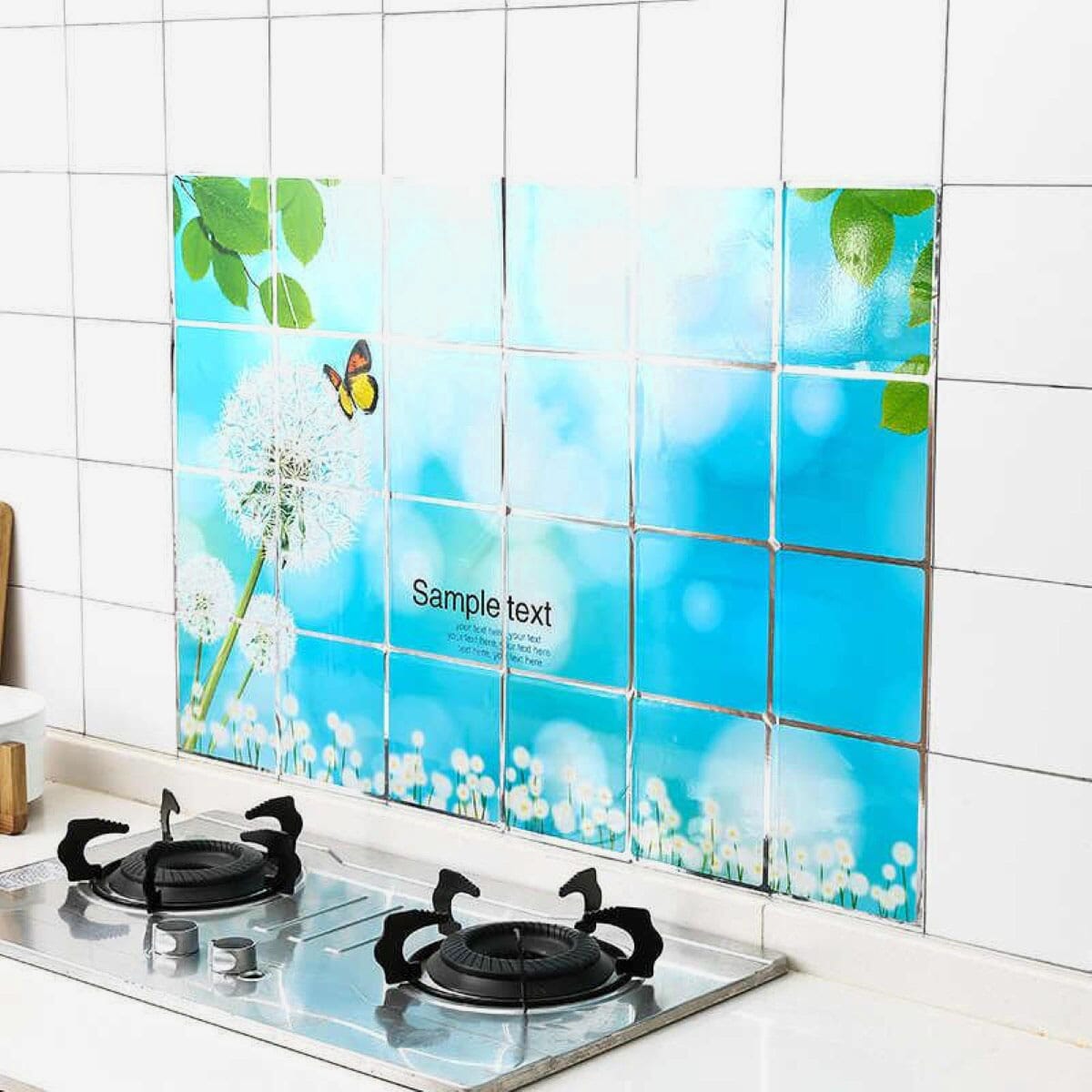Creative Oil Proof Kitchen Removable Wall Sticker-60 x 90cm | Daraz.com.np