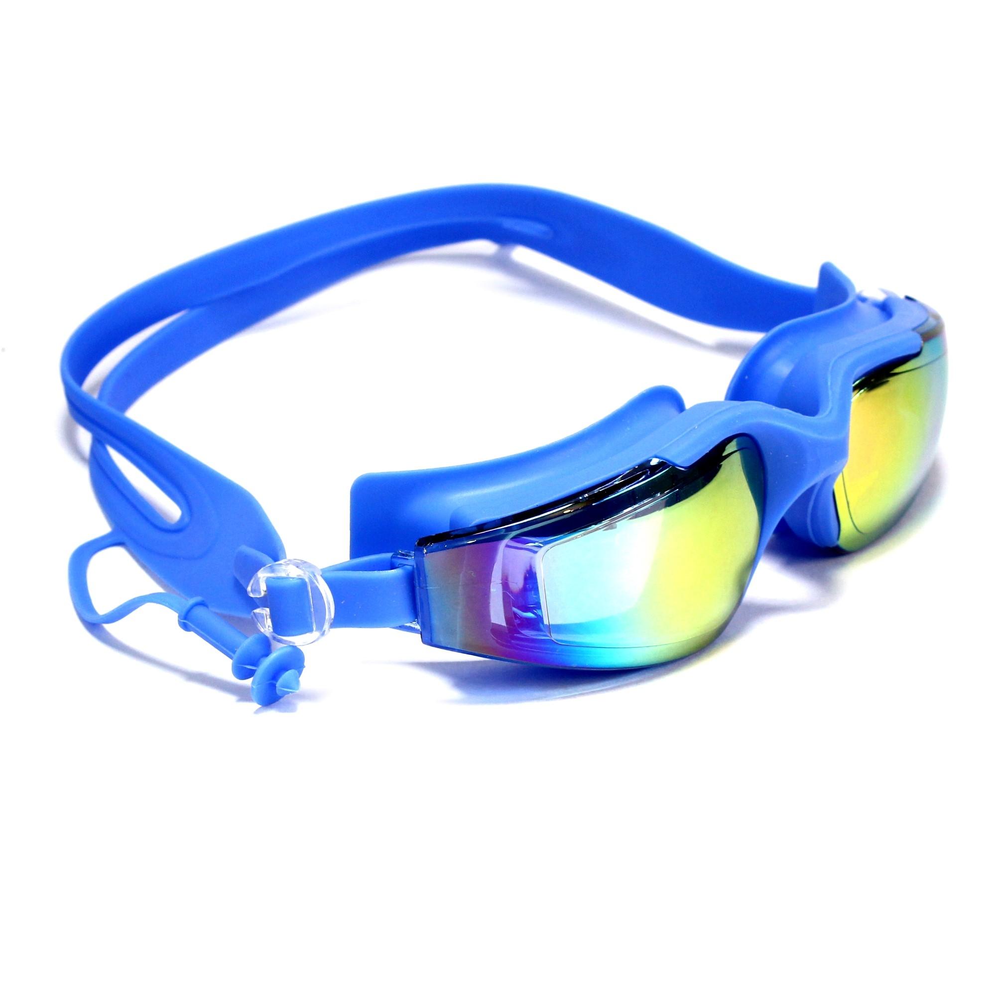 Black Silicone Strap Swimming Goggles (Unisex) | Daraz.com.np