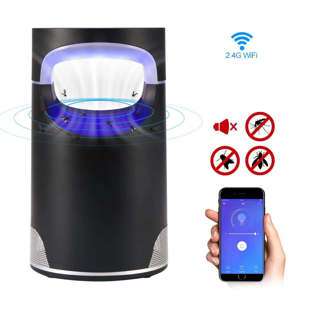 Intelligent Wifi Mosquito Lamp Voice Control USB Charging Mosquito ...