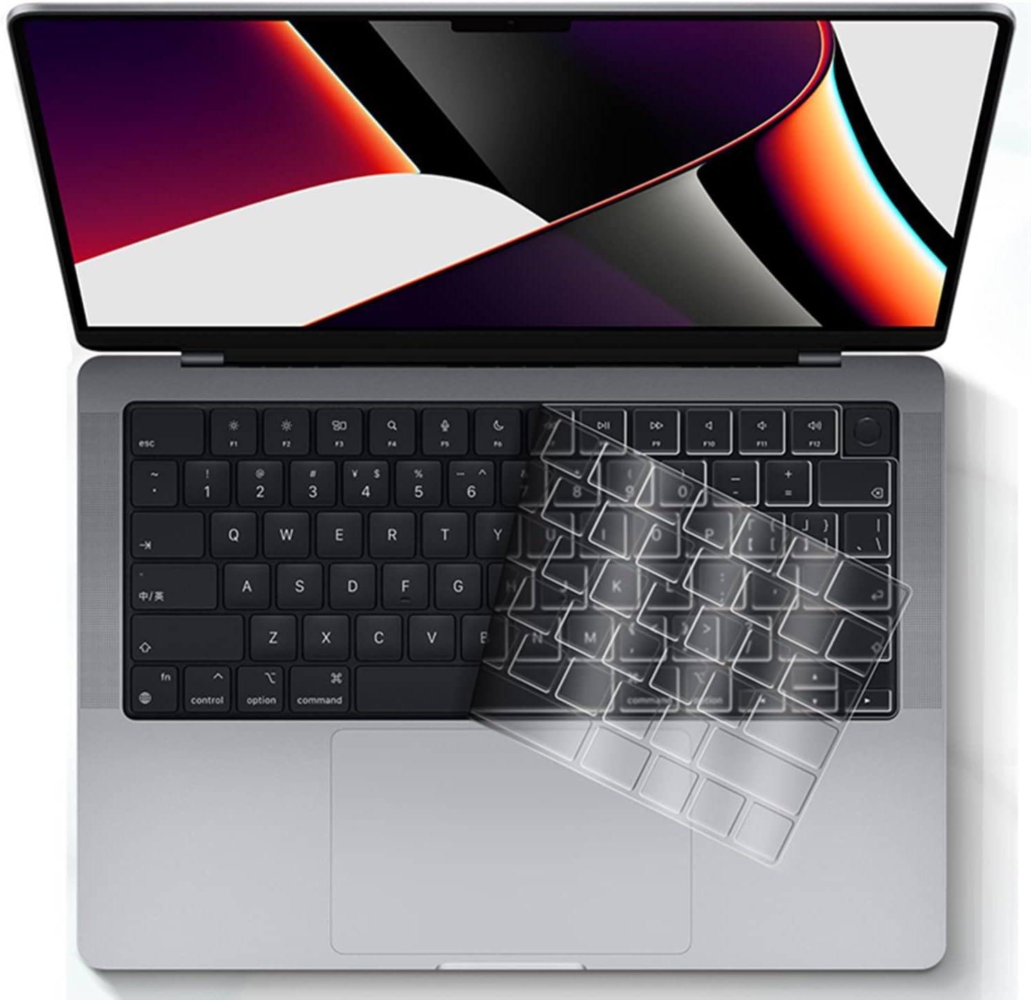 Ultra Thin Keyboard Guard for MacBook Pro 14 inch Keyboard Cover M1/M2 ...