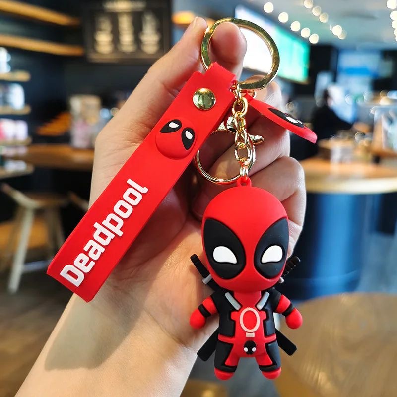 Disney Marvel Cute Doll Anime Deadpool Keychain Keyring | Daraz.com.np