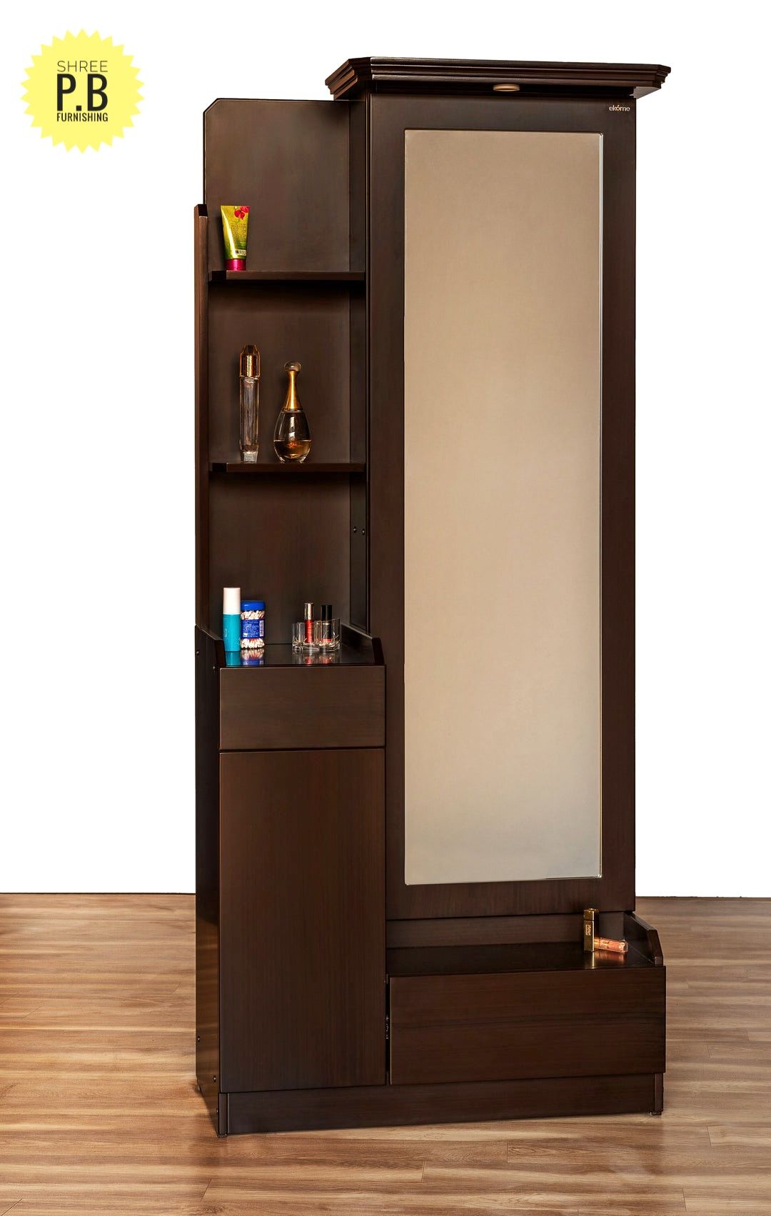 Full Length Dressing Table with Mirror Drawer and Storage | Daraz.com.np