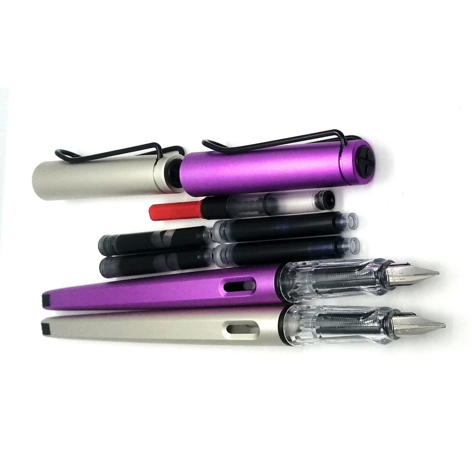 Calligraphy Ink Pen Set of 2 Plus 4 Ink Cartridges | Daraz.com.np