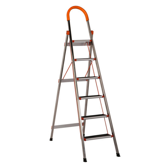 Portable 6 Steps Steel Ladder | Daraz.com.np
