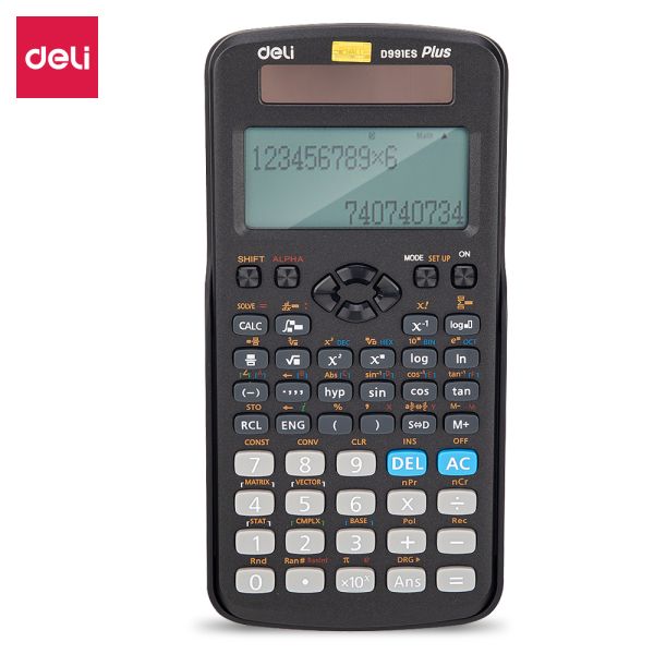 Deli Scientific Calculator 417 Function Standard Engineer ,Junior High ...