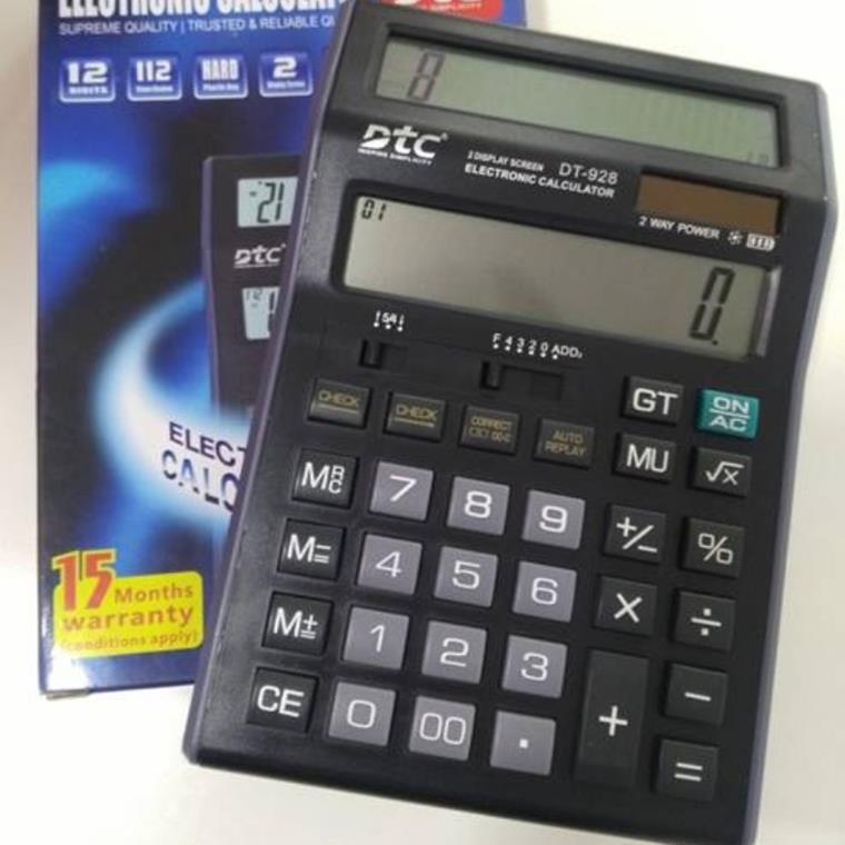 DTC Double/Dual Display Calculator DT928 By Mitrata | Daraz.com.np