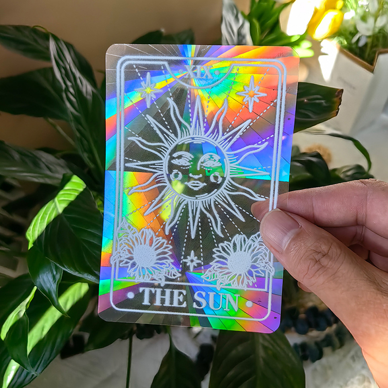 Sun Catcher PVC Self Adhesive Glass Window Stickers Cat Moth Energy ...