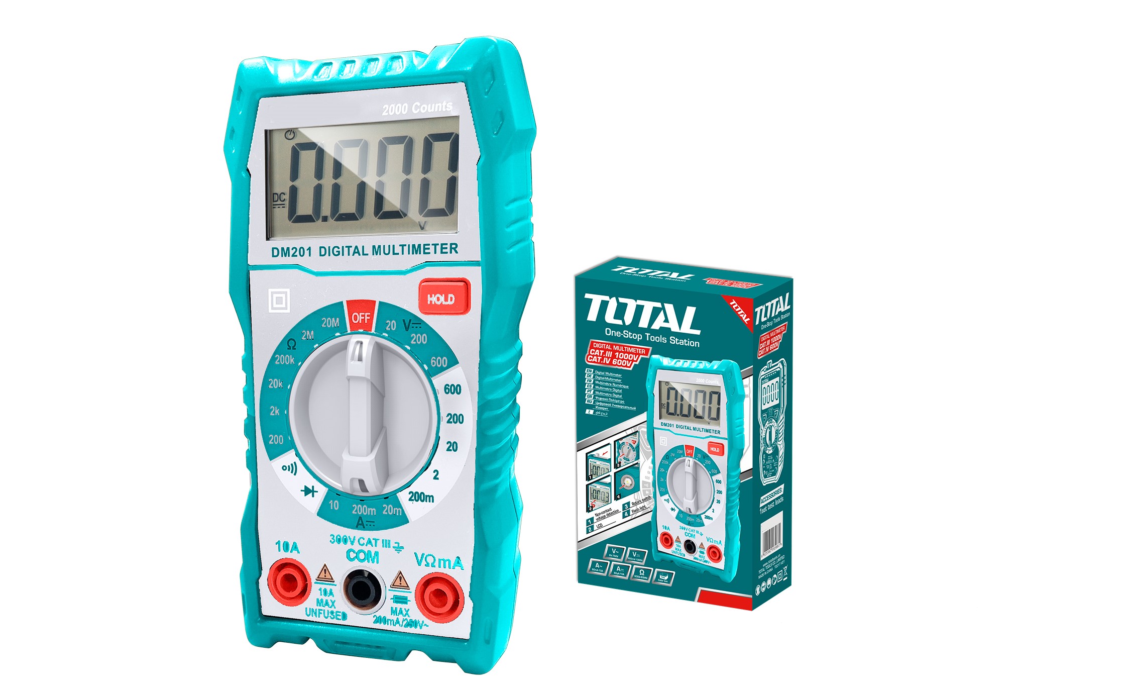 TOTAL Digital Multimeter LCD Display | Daraz.com.np