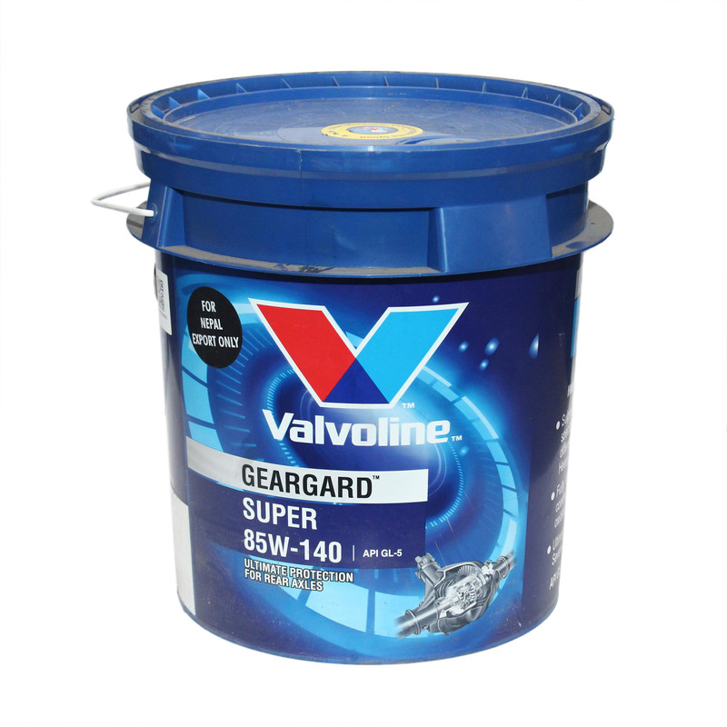Valvoline Gear Gard Super GL-5 85W140 Gear Oil -12L litres | Daraz.com.np