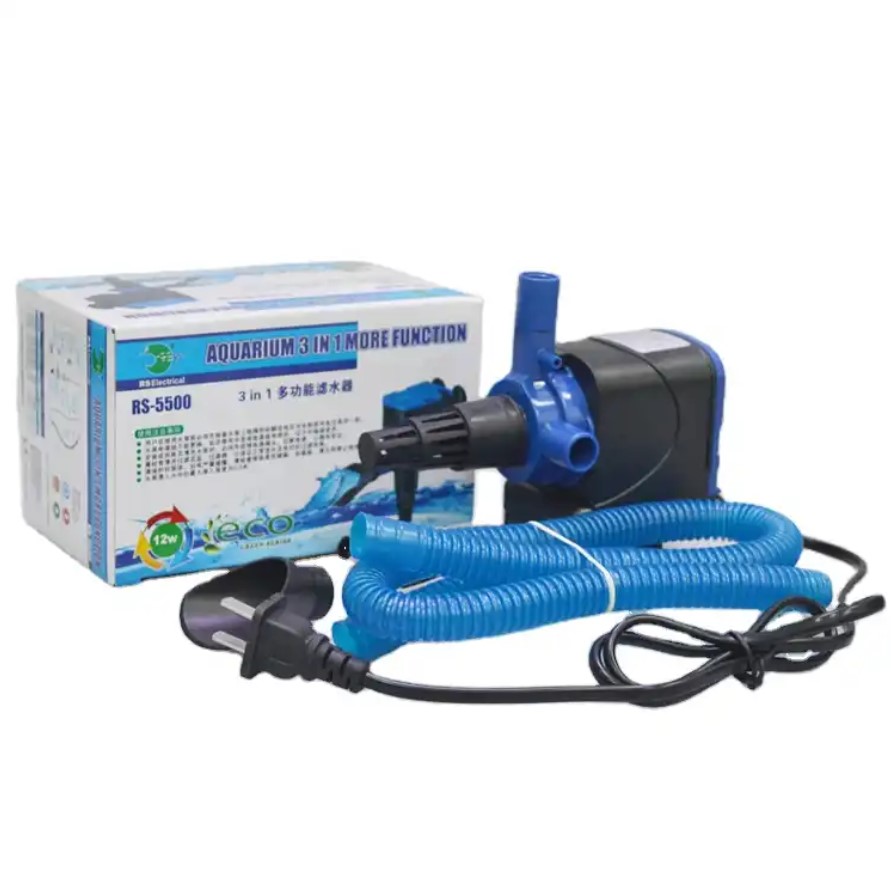 RS Electrical RS-5500 12w Aquarium Overhead Filter Pump By Crown ...