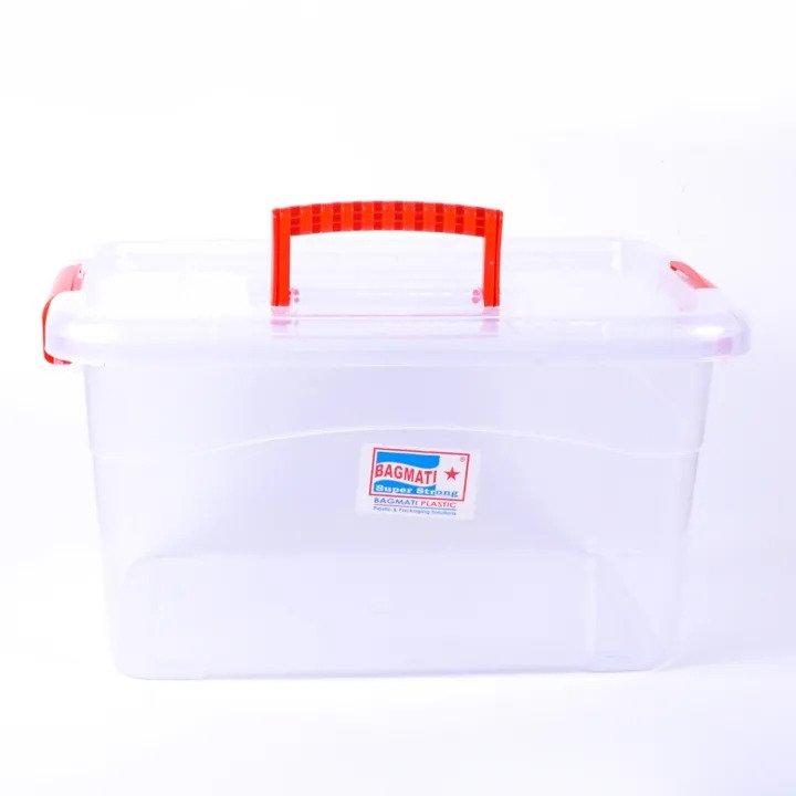 Bagmati Smart Box Multipurpose Plastic Storage Container Box With Lock ...