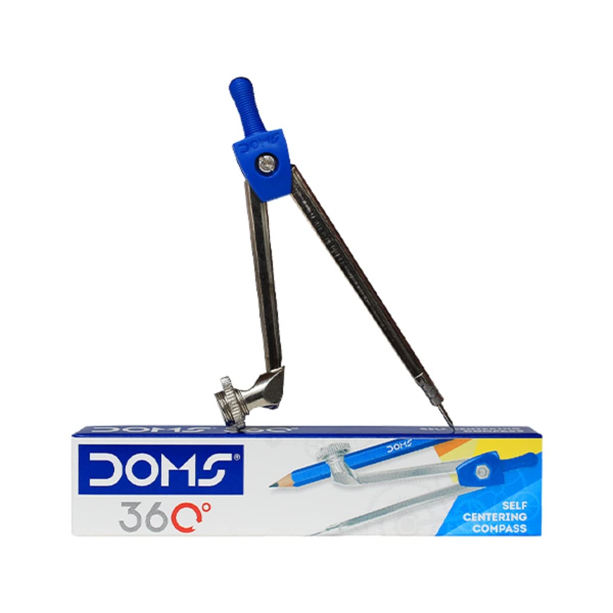 Doms 360 Degree Self Centering Pencil Compass | Non-Rusting Strong ...