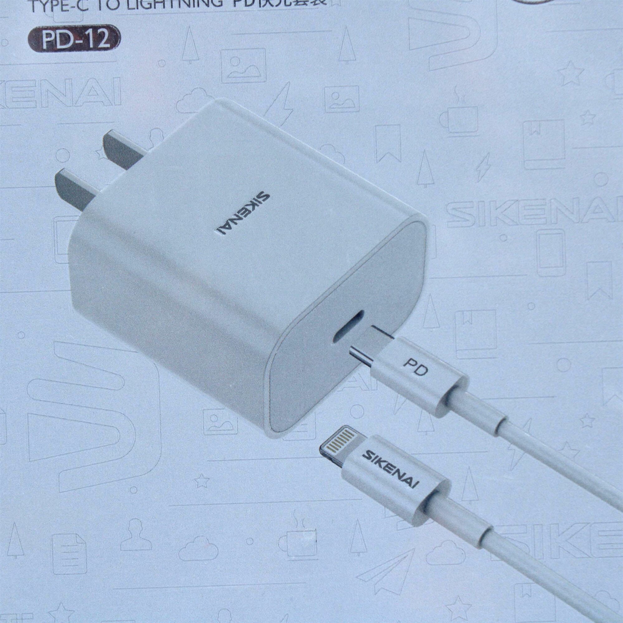 SIKENAI PD-12S 20W Fast Charging Travel Charger | Daraz.com.np