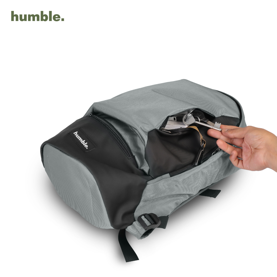 Humble. Urban Mini Series Ash Grey Unisex Laptop Bag / Backpack | Daraz ...