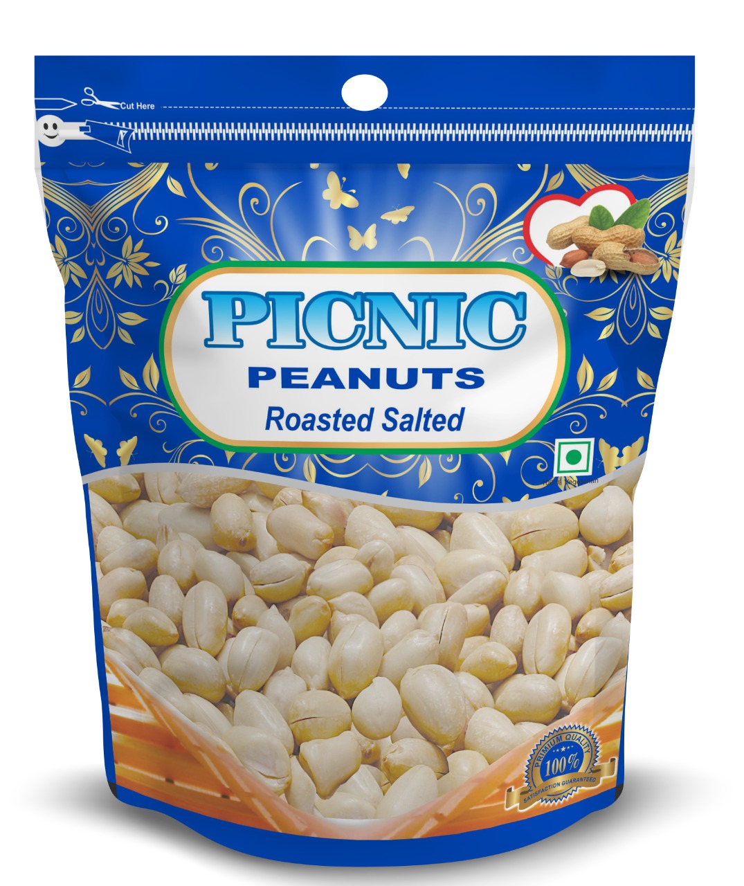 Picnic Roasted Salted Peanuts, 1000 GM (1KG) | Daraz.com.np