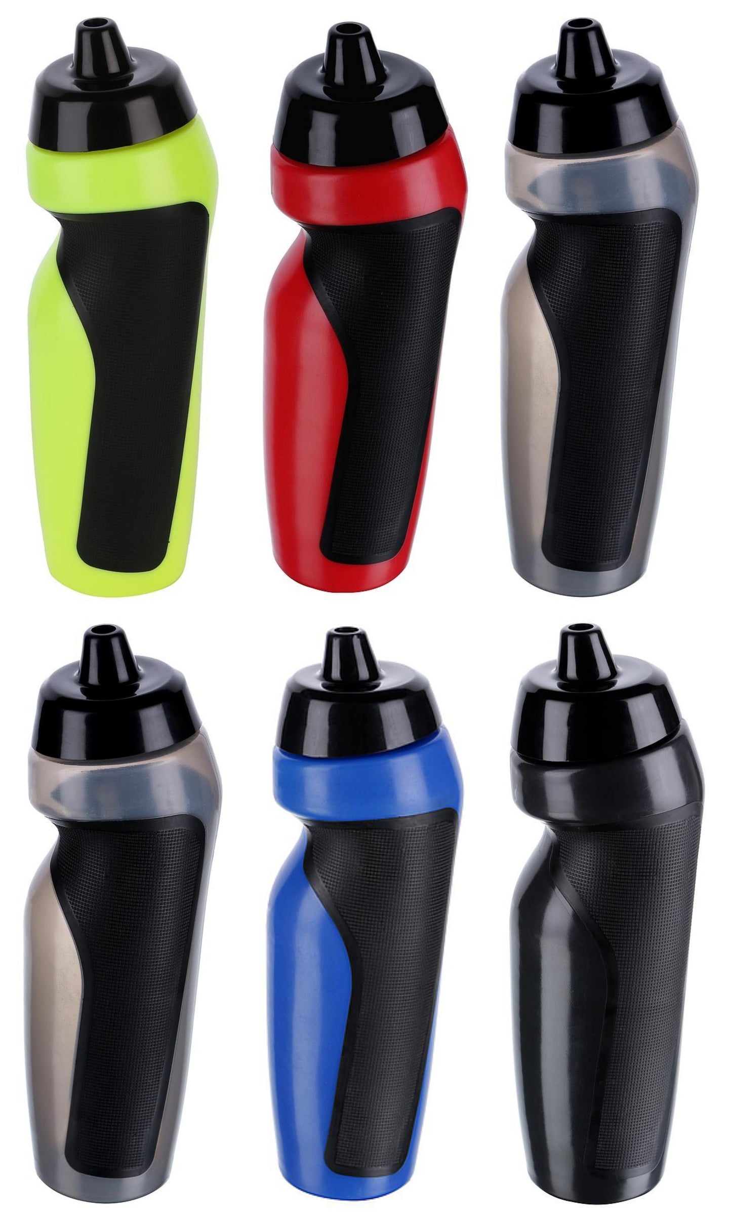 Sports Water Bottle Squeeze Bottle 600 Ml 20 Oz ( Multicolor) | Leak ...