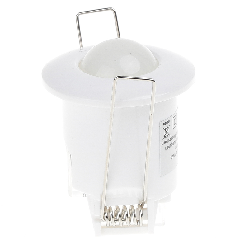 Ceiling Recessed PIR Motion Sensor Infrared Adjustable Detector for ...