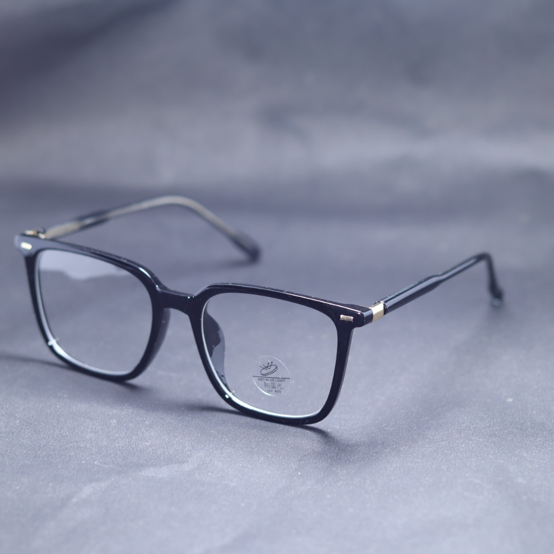 Anti Light Block Ray Cut Black Frame Colour Glass Mobile, TV And PC Ray ...