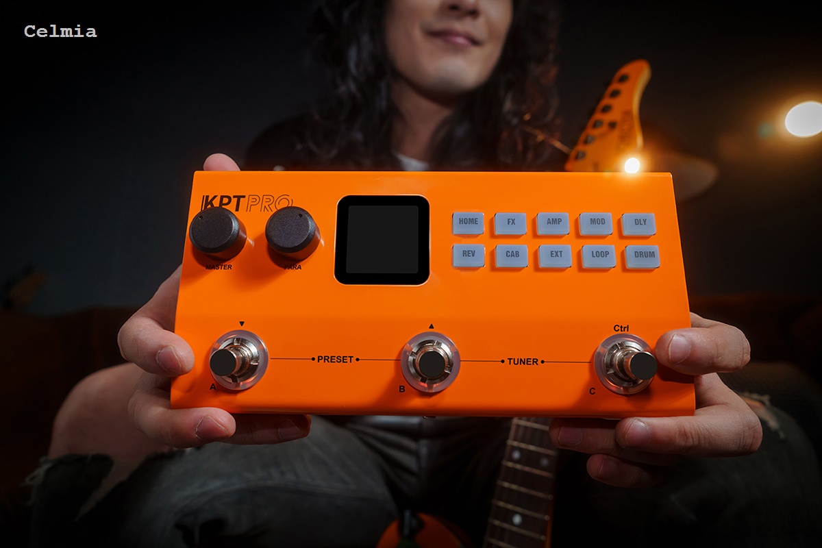 Celmia Yuimer KPT PRO Guitar Effect Pedal,Loop ,Drum with Noise ...