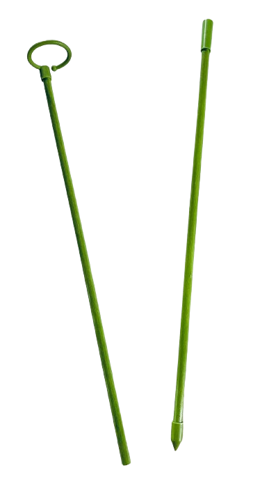 Plant Support Stakes Stem Climbing Split Supporter 80 cm set of 6 ...