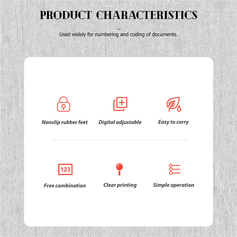 12 Band Self Inking Rubber Stamps Numbering Machine, | Daraz.com.np
