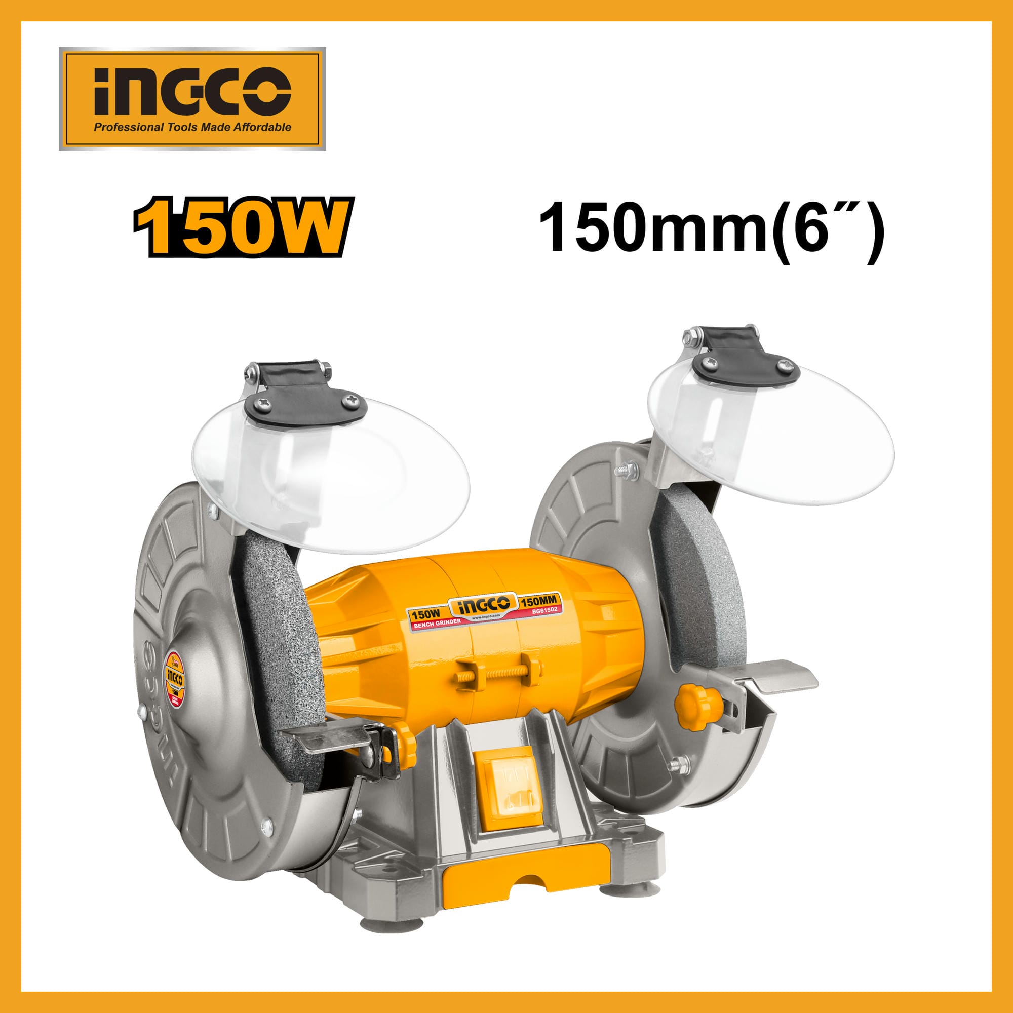 INGCO 150W 150mm Bench Grinder BG61502 | Daraz.com.np