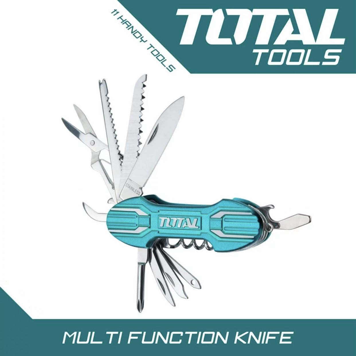 TOTAL 15 in 1 Multifunction Knife THMFK0156 | Daraz.com.np
