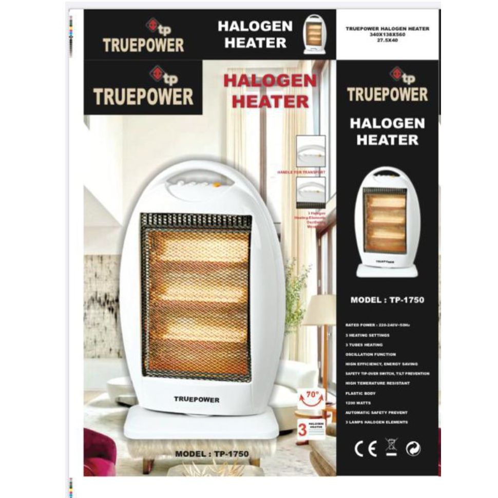 Truepower 3 Rod Halogen Heater-1 Year Warranty | Daraz.com.np