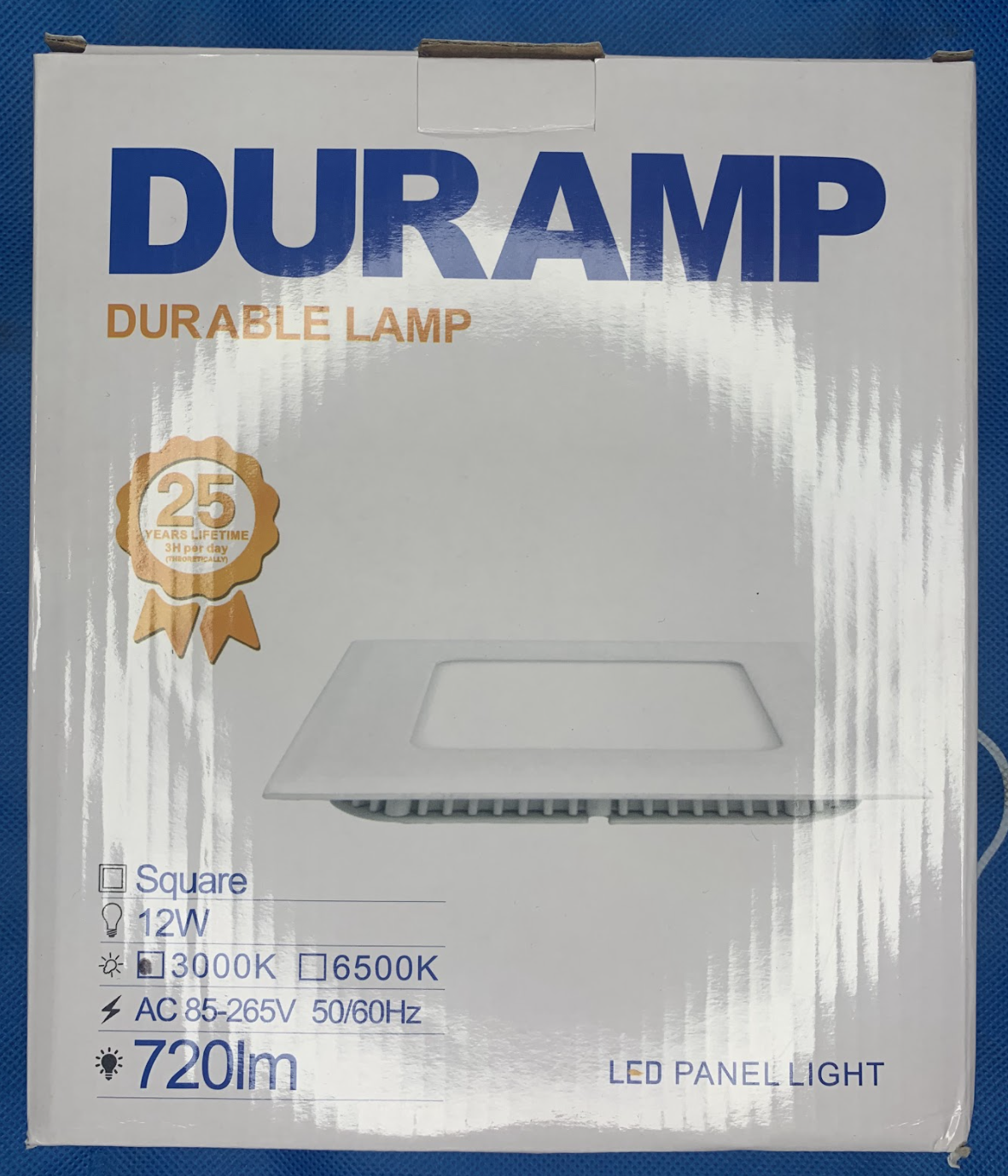 Duramp LED Panel Light - 12w - Conceal Panel - White/ Warm - Square