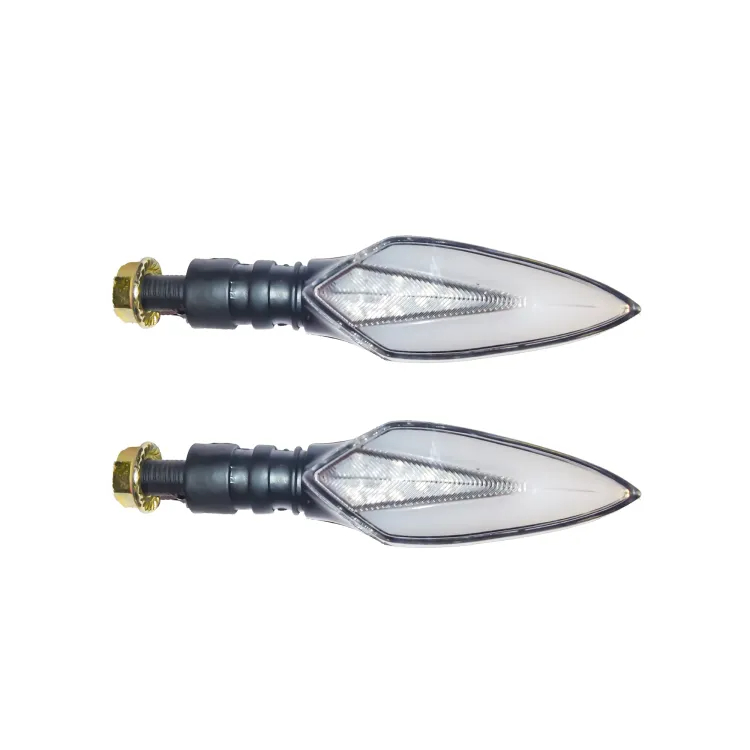 Universal Dual Color Red & Yellow Blinking Side Light for Bike | Daraz ...