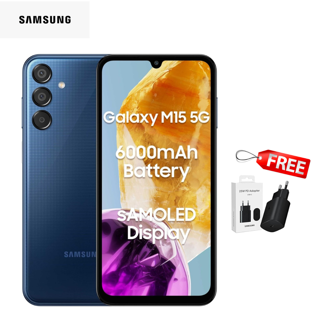 SAMSUNG Galaxy M15 5g (6GB/128GB) | 6000 mAh battery | 6.5'' Super ...