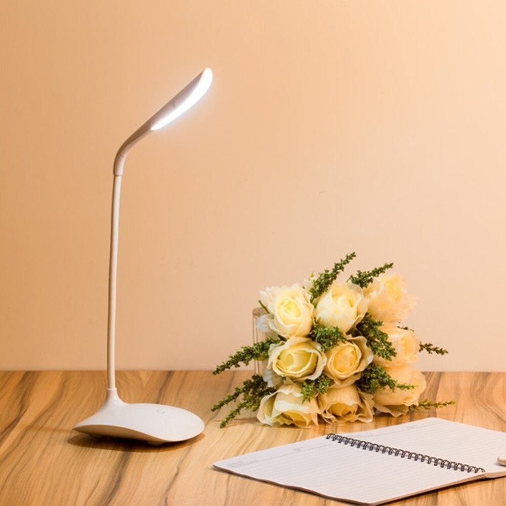 LED Desk Lamp Modern Stylish USB Port with Third Gear Touch Control LED ...