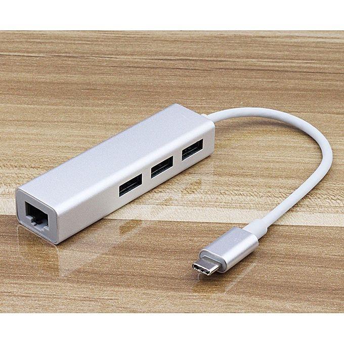 AmuseNd USB-C Hub with Type-C Ethernet Adapter | Daraz.com.np