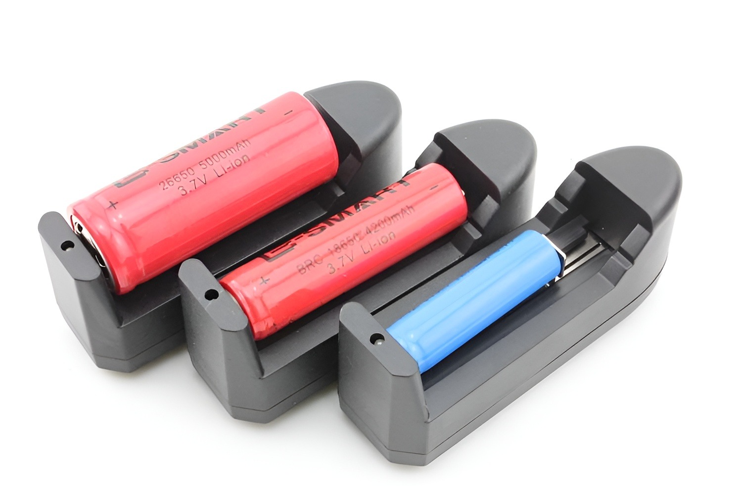 Universal Single Slot 3.7v Li-ion Battery Charger For 18650 Batteries ...