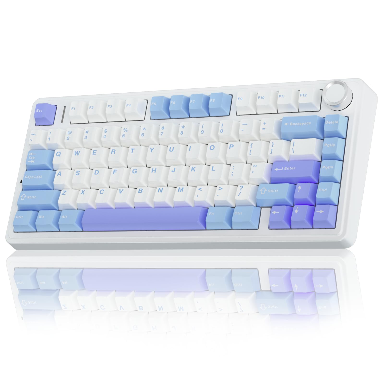 AULA F75 75% Hot Swappable Wireless Gaming Mechanical Keyboard, Gasket ...