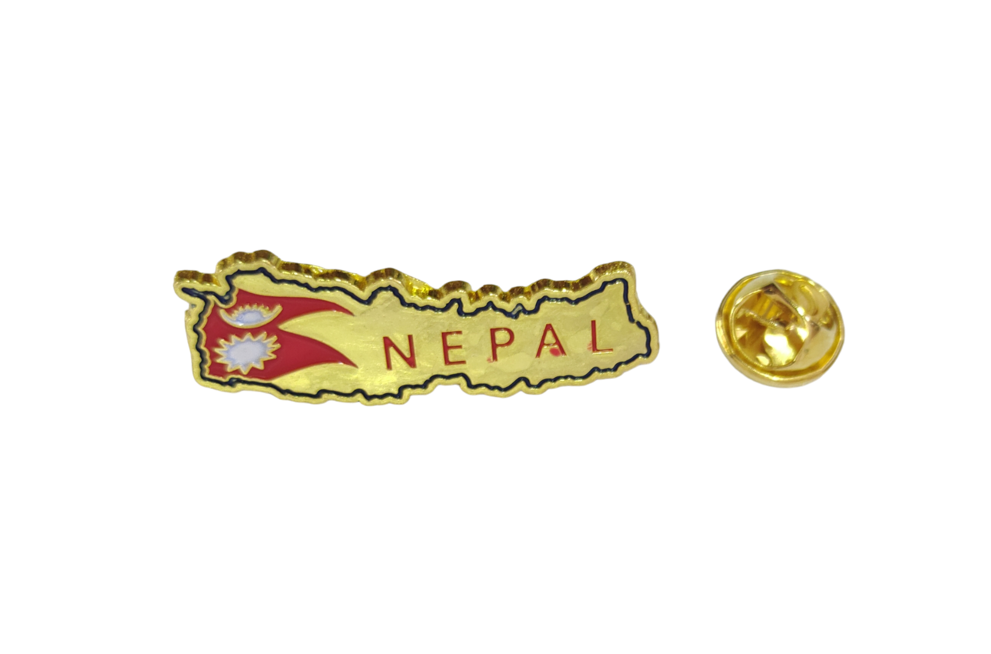 Nepal Map With PIn Badge For Coat |National Flag Badge Map | Daraz.com.np