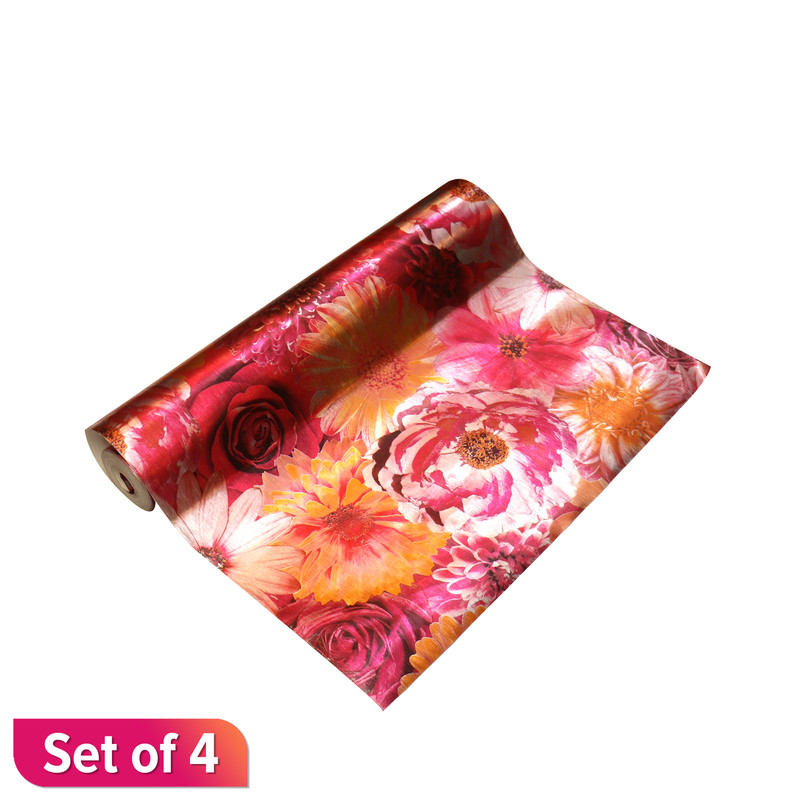 Metallic Design Fancy Wallpaper 57 Sq. Ft (Set of 4) | Daraz.com.np